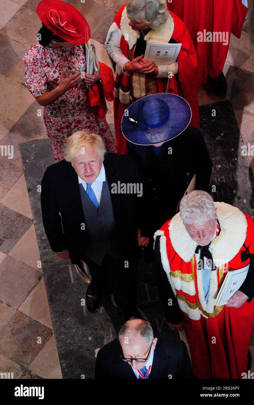 Carrie johnson coronation hi-res stock photography and images - Alamy