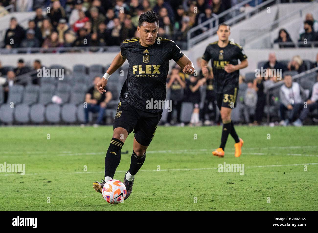 LAFC defender Denil Maldonado (2) during a CONCACAF Champions League semi-final match against ...