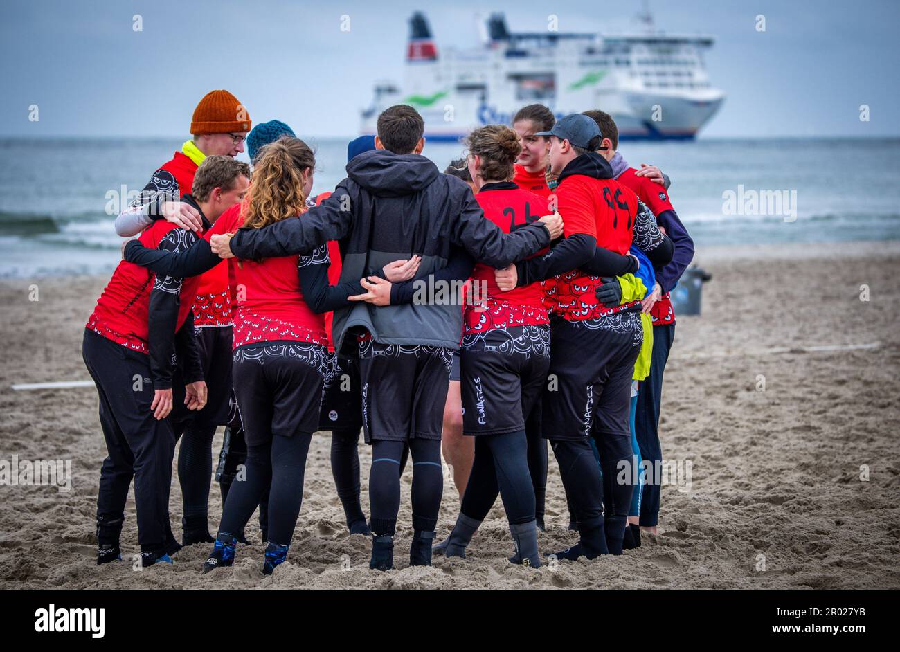 Rostock, Germany. 06th May, 2023. At the fifth German Mixed Beach ...