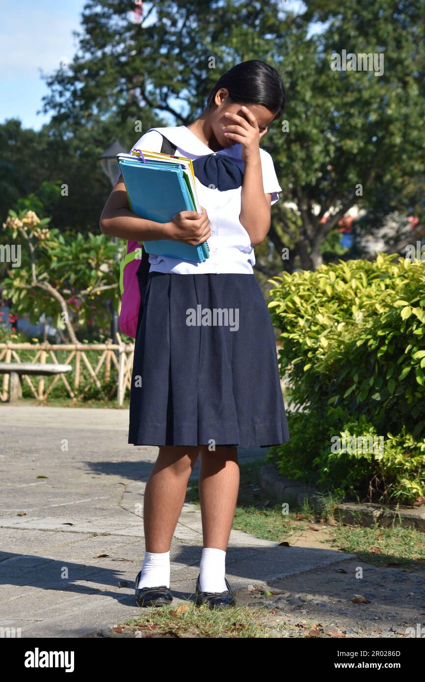 Asian female student standing hi-res stock photography and images - Alamy