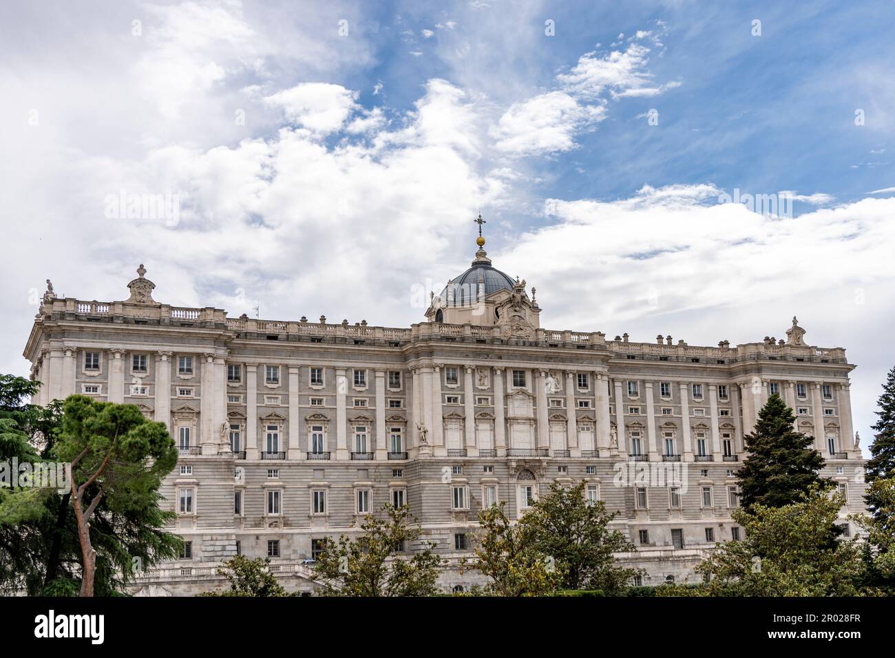 Royall Palace (Palacio Real) of Madrid, Spain, Madrid is the capital ...