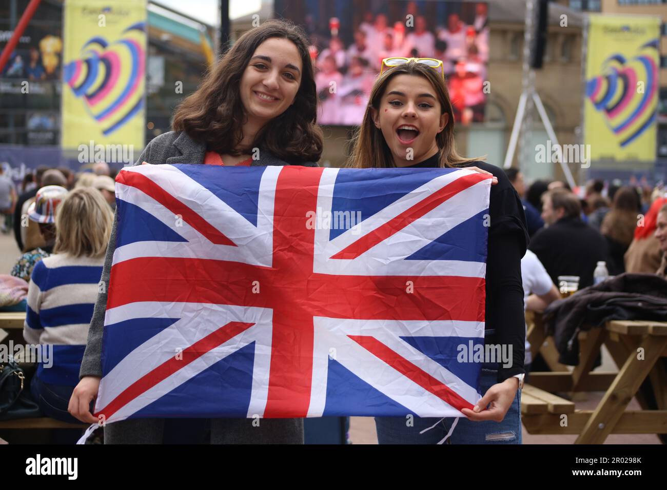6th May 2023. Newcastle, UK. King's Coronation Celebrations on Big ...