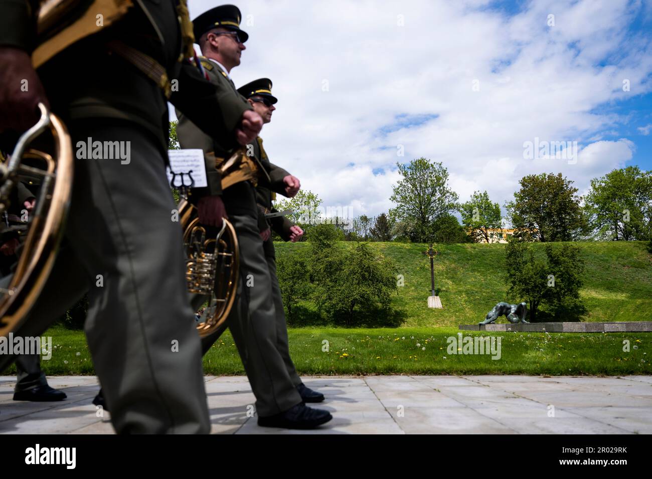 Prague, Czech Republic. 06th May, 2023. Tribute to victims of Nazi ...
