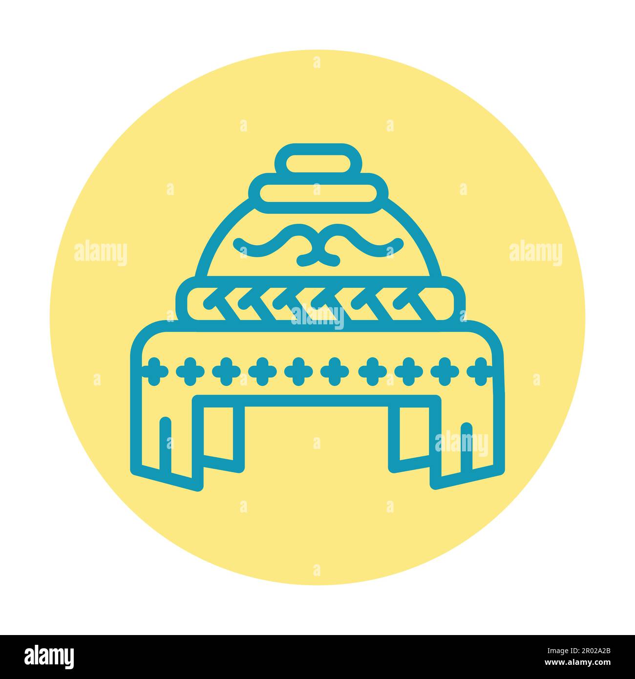 Ukrainian wedding bread Stock Vector Images - Alamy