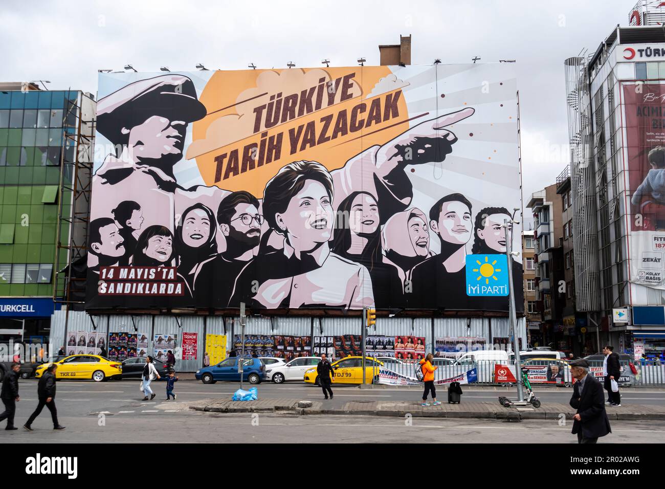 İYİ political party presidential campaign. Türkiye WILL WRITE HISTORY ...