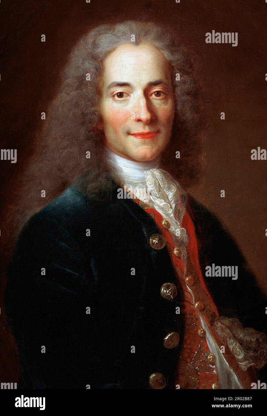 18th century man wig portrait hi-res stock photography and images - Alamy