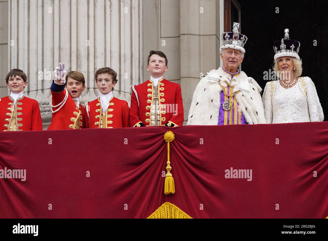 The King's Pages of Honour including Prince George, Lord Oliver ...