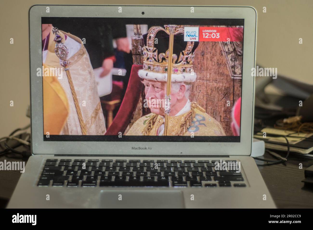 6th May, 2023. Coronation of King Charles III in photographed from the ...