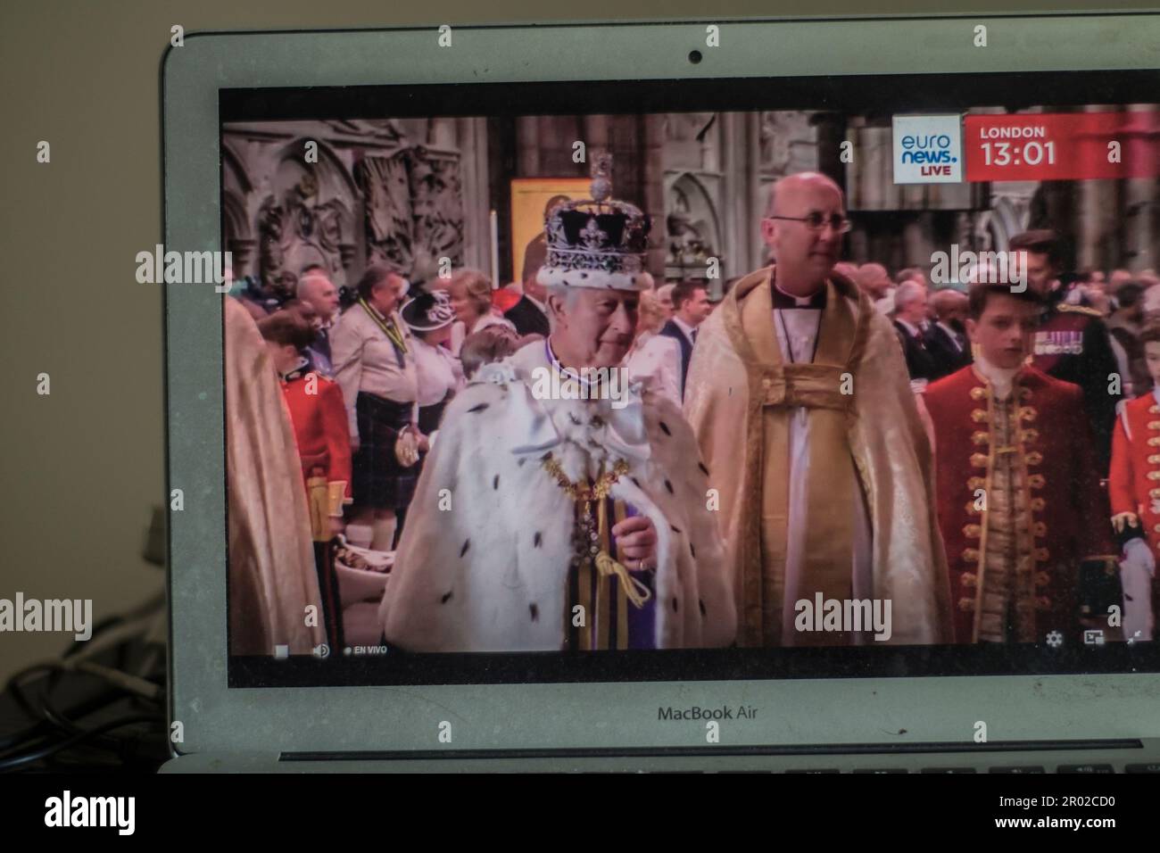 6th May, 2023. Coronation of King Charles III in photographed from the ...