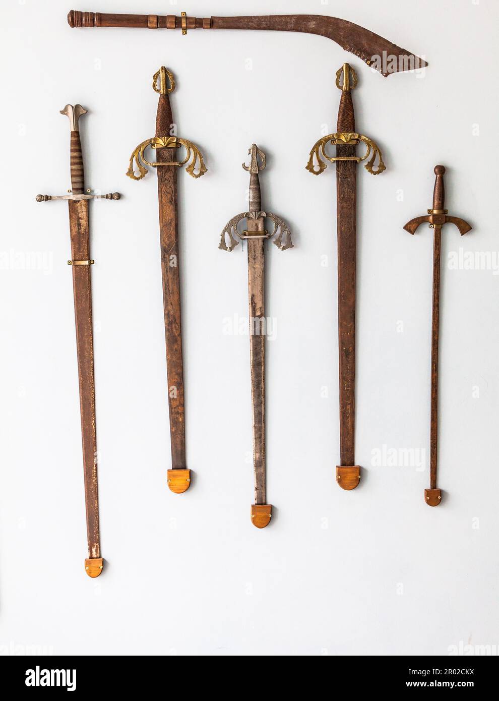 Spanish sword collection detail, sigle XVI Stock Photo - Alamy