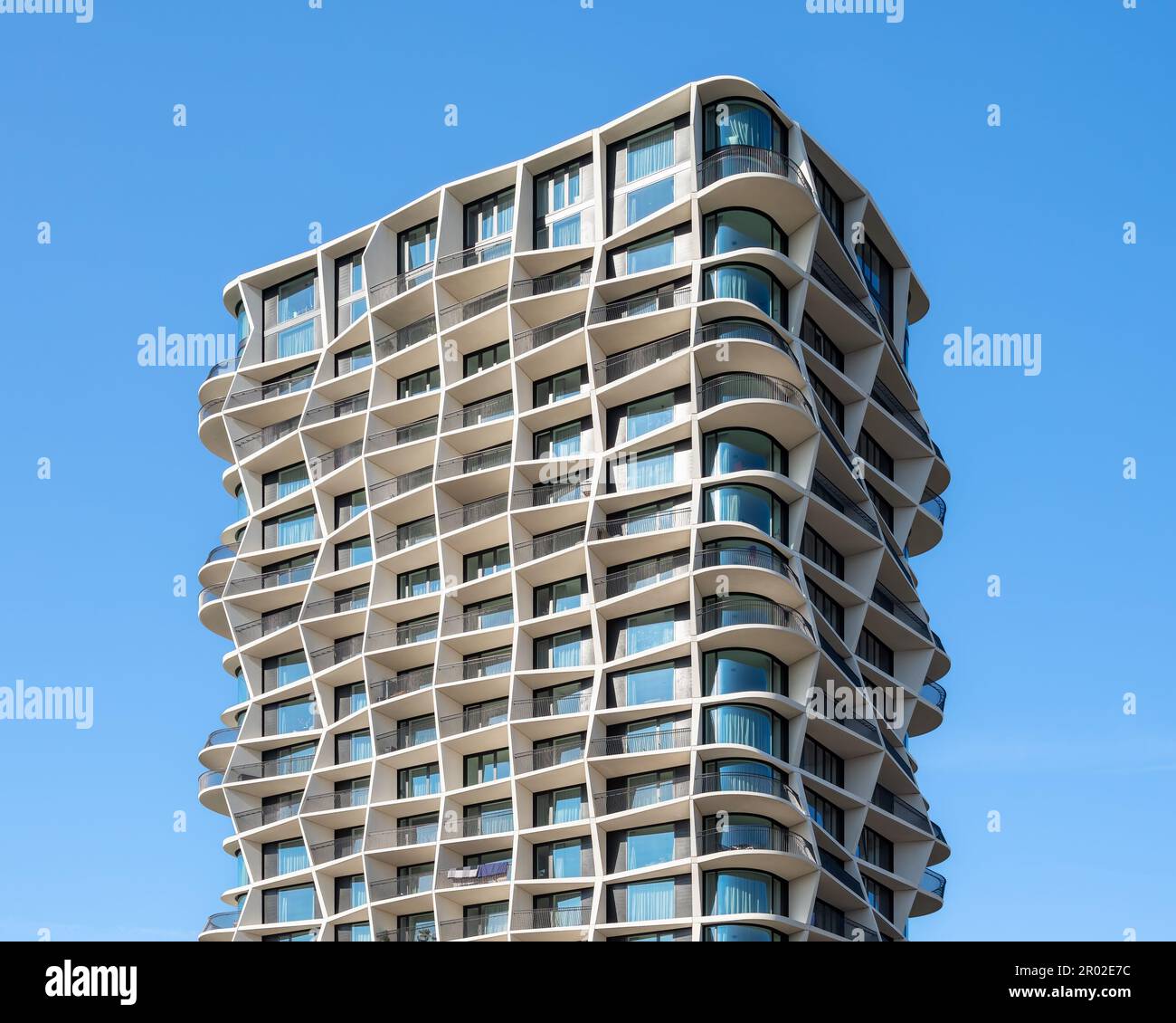 Amsterdam, Netherlands - Q Residences housing tower by Studio Gang ...