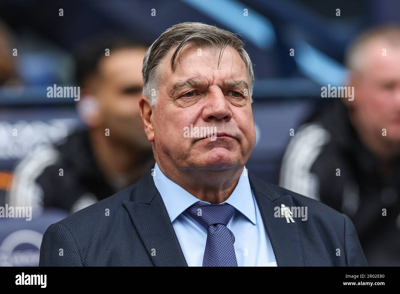 Sam Allardyce Manager of Leeds United during the Premier League match ...