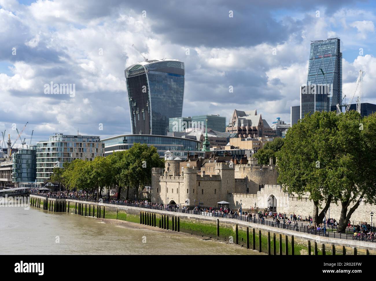 View of modern architecture in the City of London Stock Photo - Alamy