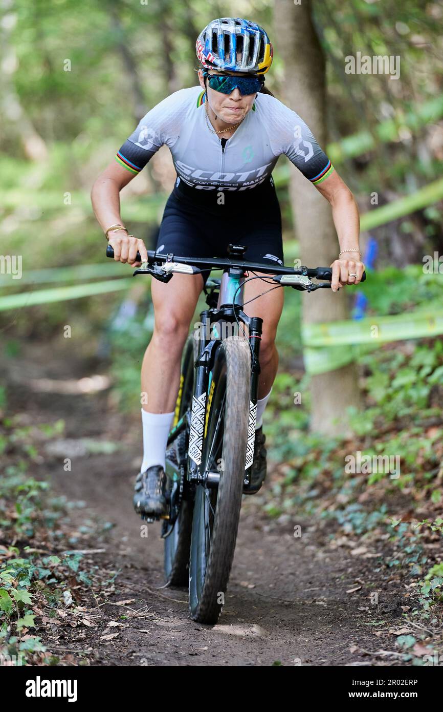 Chur, Schweiz. 6. Mai 2023. Courtney Kate USA (Scott Sram Mtb Racing ...