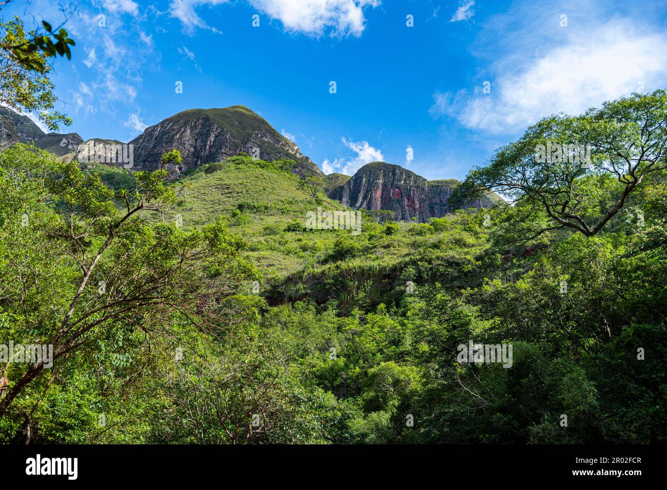 Cuevas Waterfalls, Samaipata, Bolivia Stock Photo - Alamy