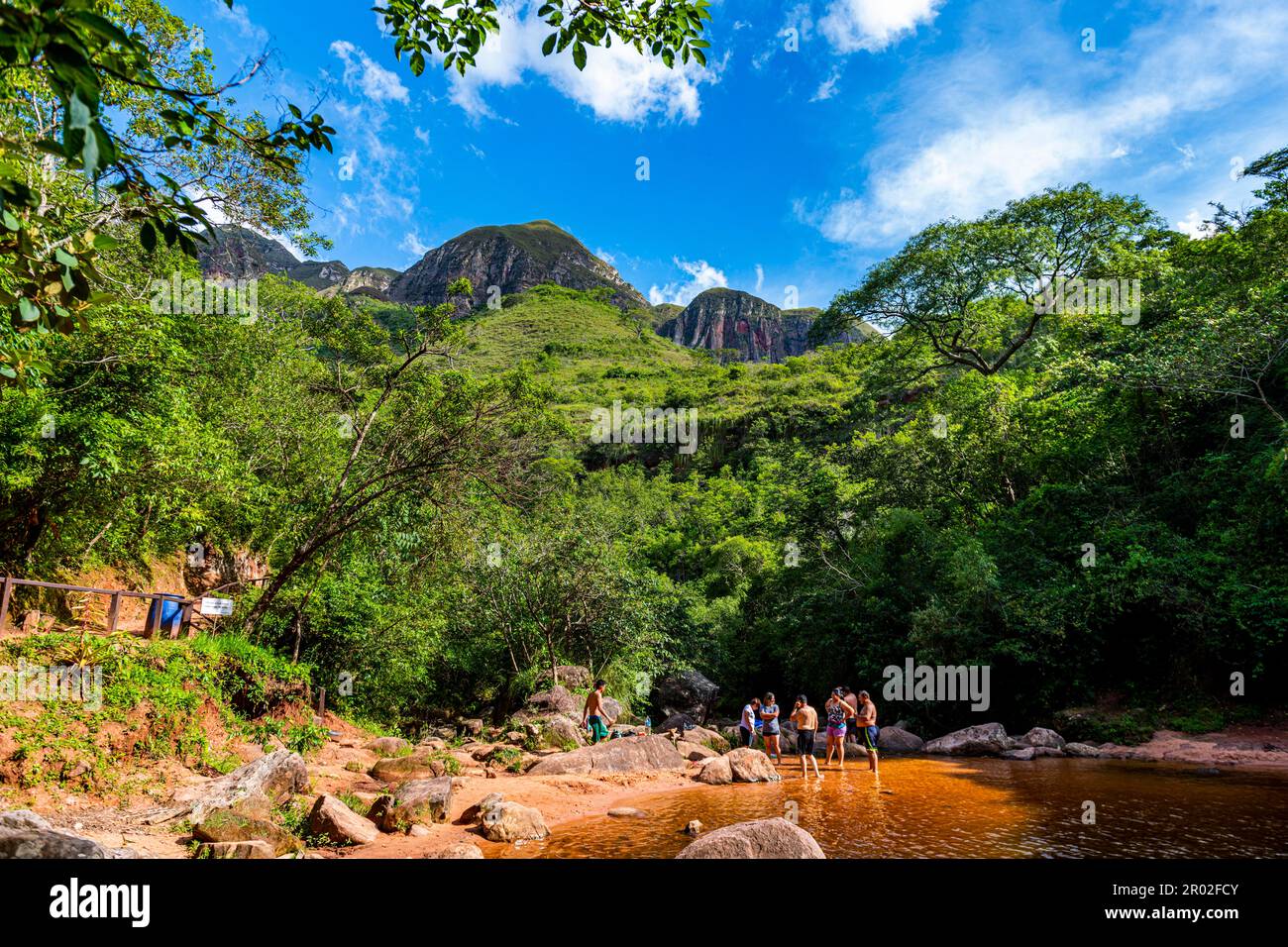 Cuevas Waterfalls, Samaipata, Bolivia Stock Photo - Alamy