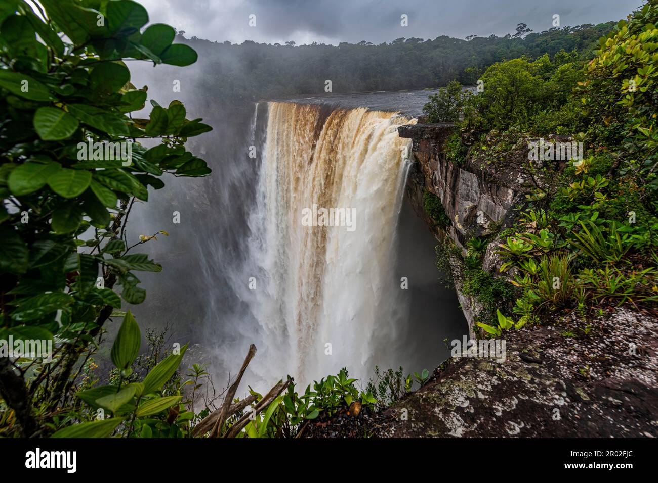 Kaieteur Falls, Potaro river, Guyana, South America Stock Photo - Alamy