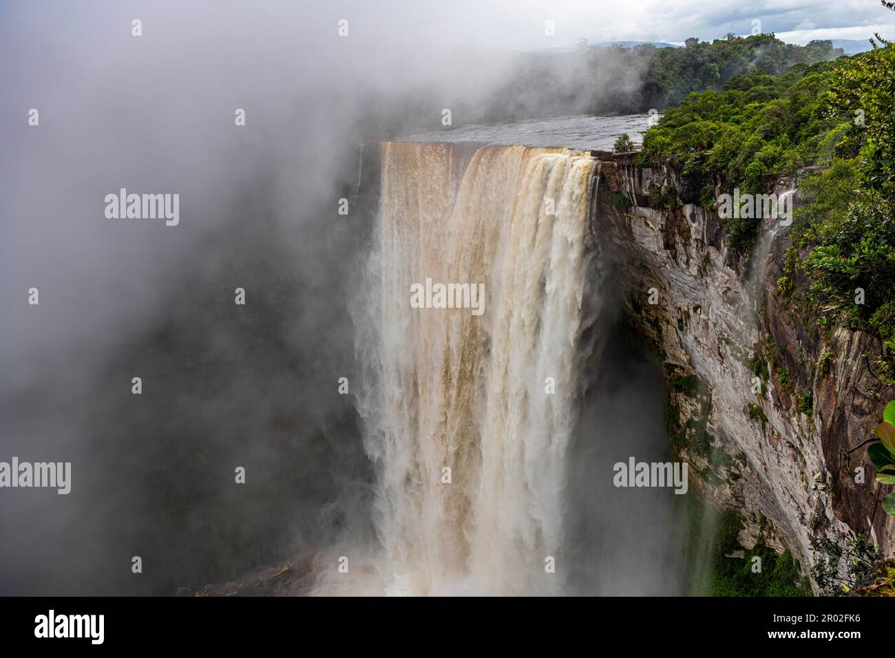 Kaieteur Falls, Potaro river, Guyana, South America Stock Photo - Alamy
