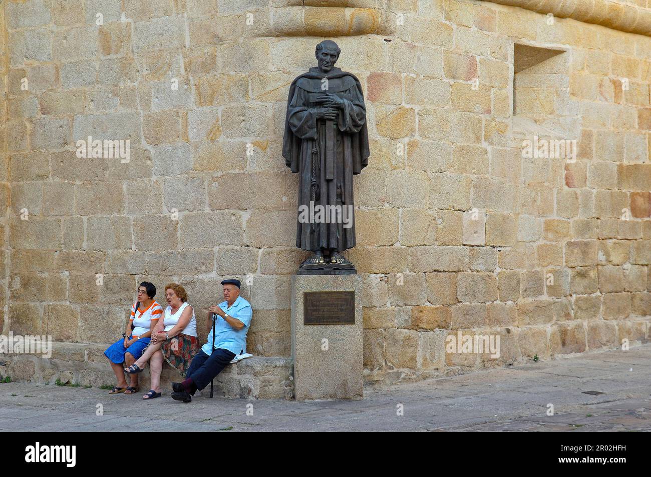 Caceres, Statue of San Pedro de Alcantara, Old Town, UNESCO World ...