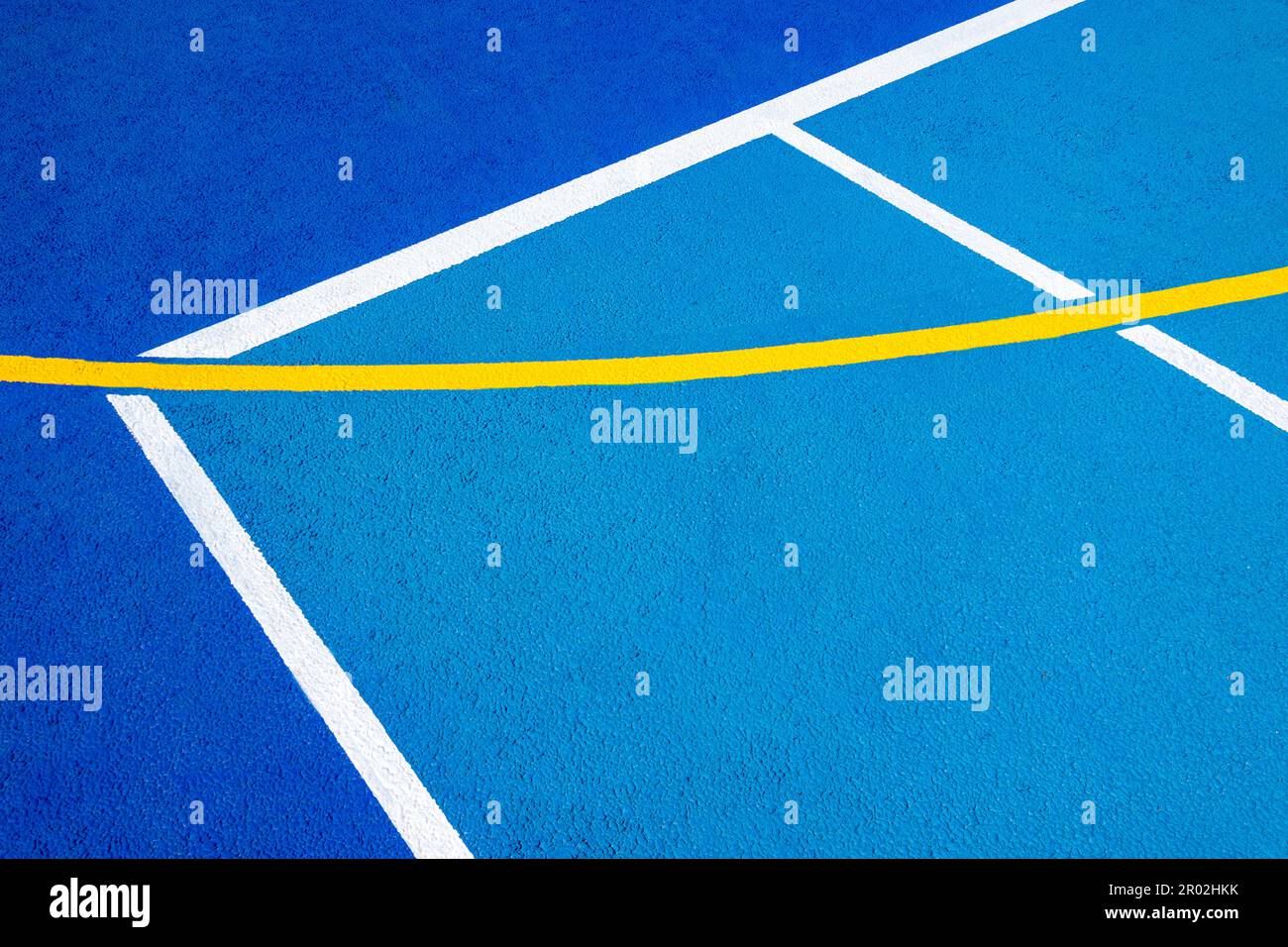 Sport field court background. Blue rubberized and granulated ground ... Sport field court background. Blue rubberized and granulated ground ...