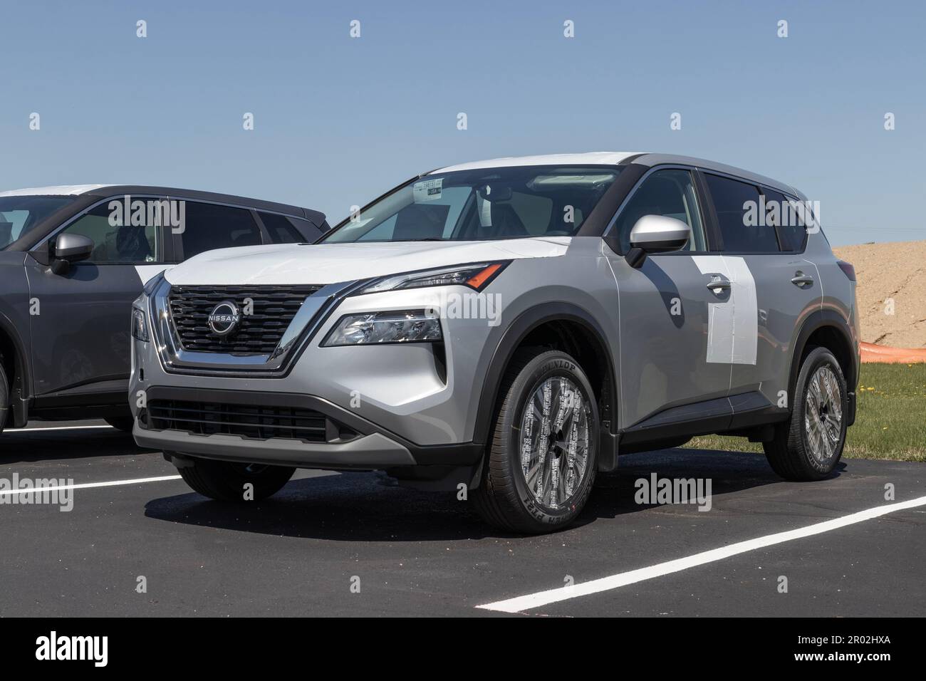Warsaw - Circa May 2023: Nissan Rogue awaiting dealer prep for sale ...