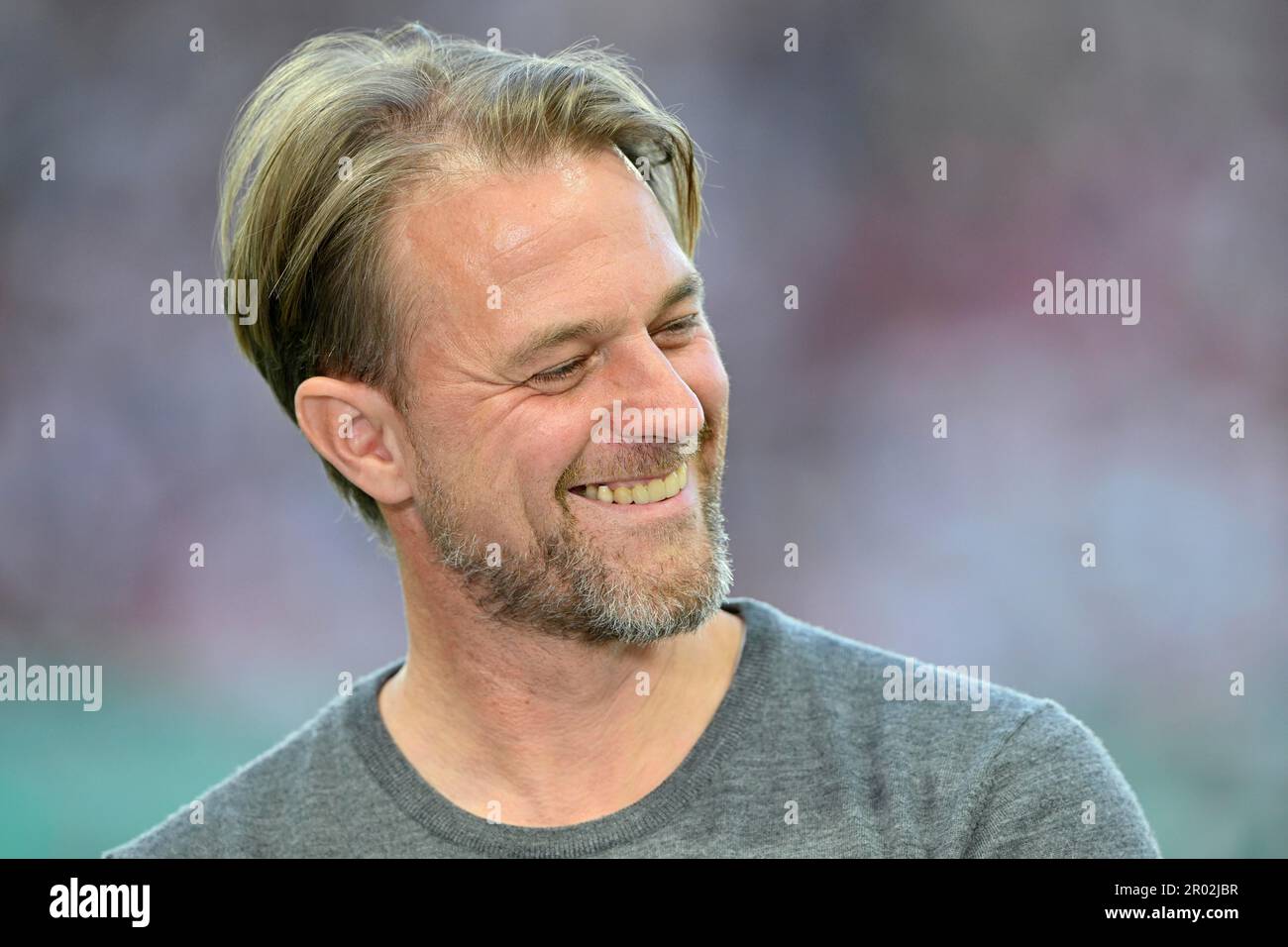 Former goalkeeper Timo Hildebrand VfB Stuttgart, portrait, smiles ...