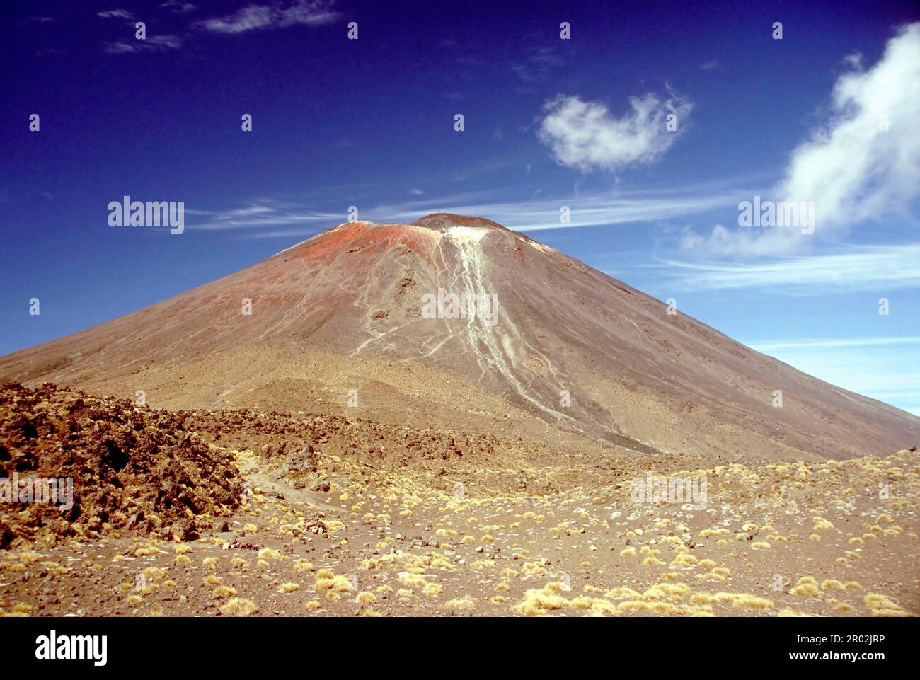 New Zealand, Volcanic Plateau, Great Crater Stock Photo - Alamy