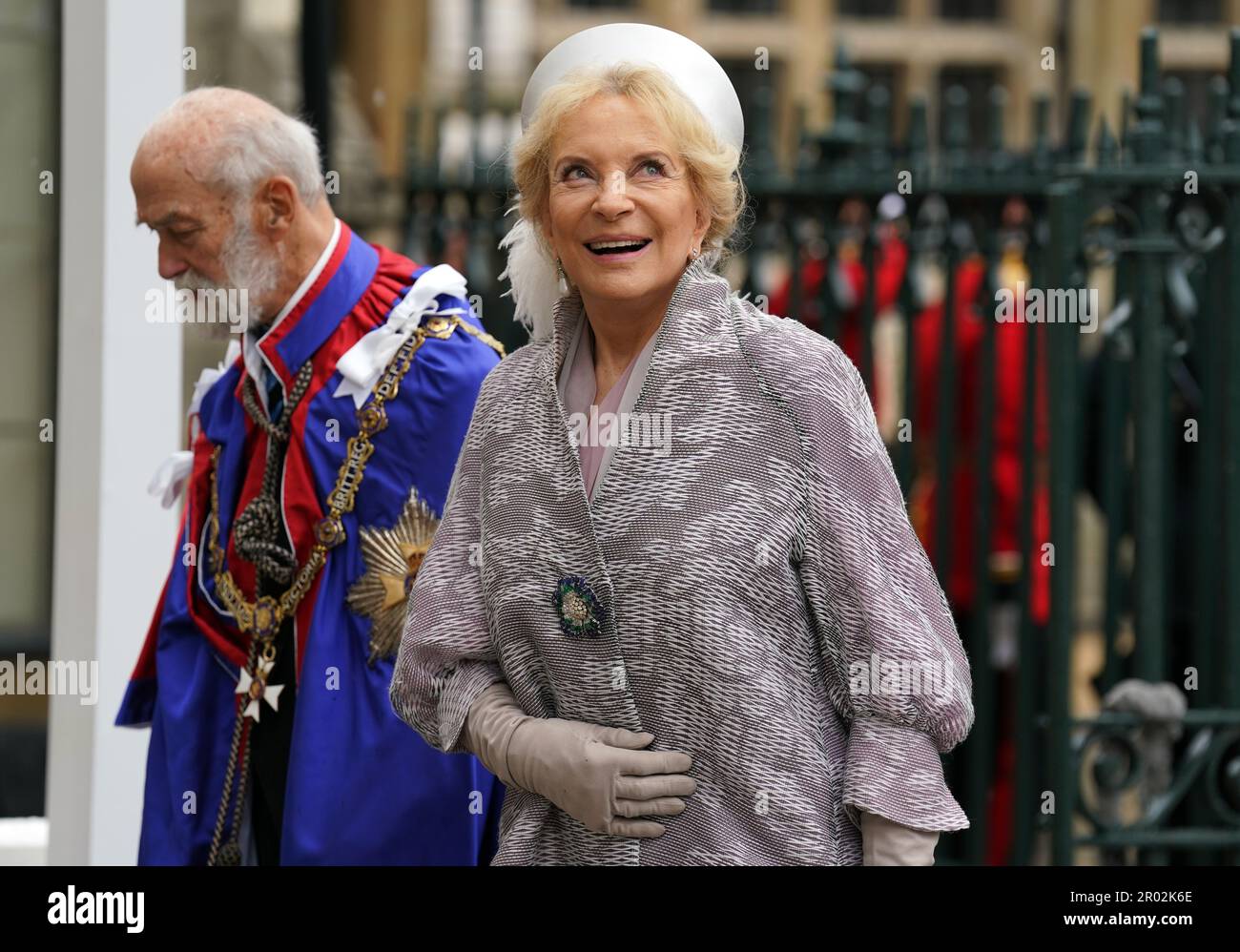 Princess Michael of Kent and Prince Michael of Kent arriving at ...