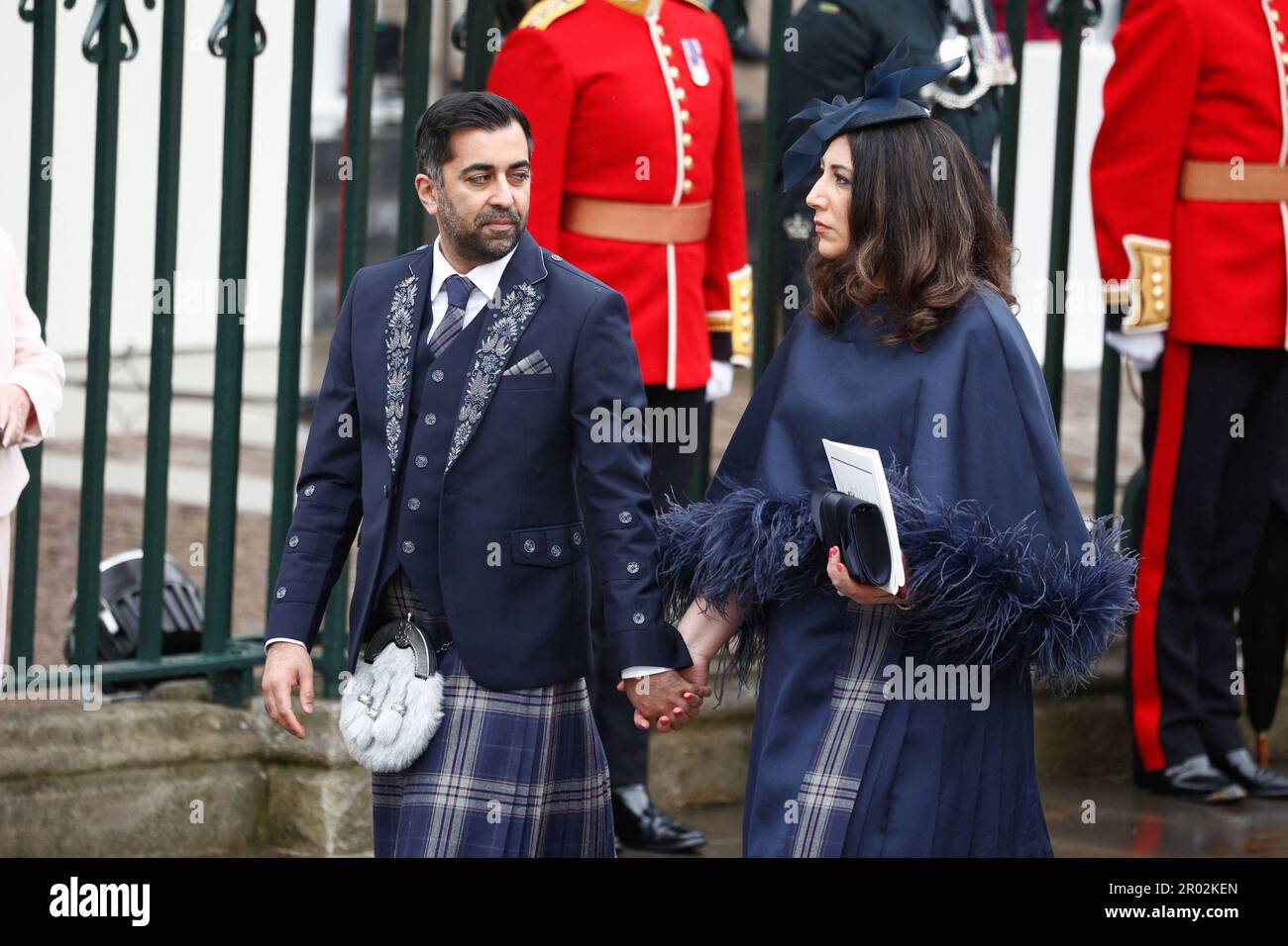 London, UK. 06th May, 2023. First Minister of Scotland Humza Yousaf and ...