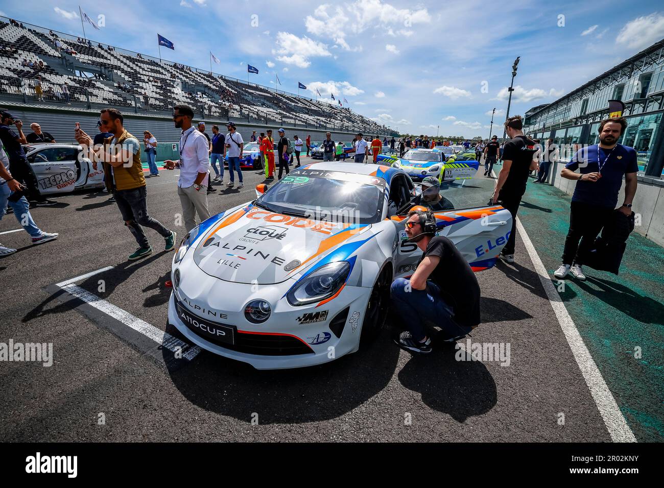 59 MAURICE Louis, Code Racing Dev., Alpine A110 Cup, Junior, action during the 2nd round of the ...