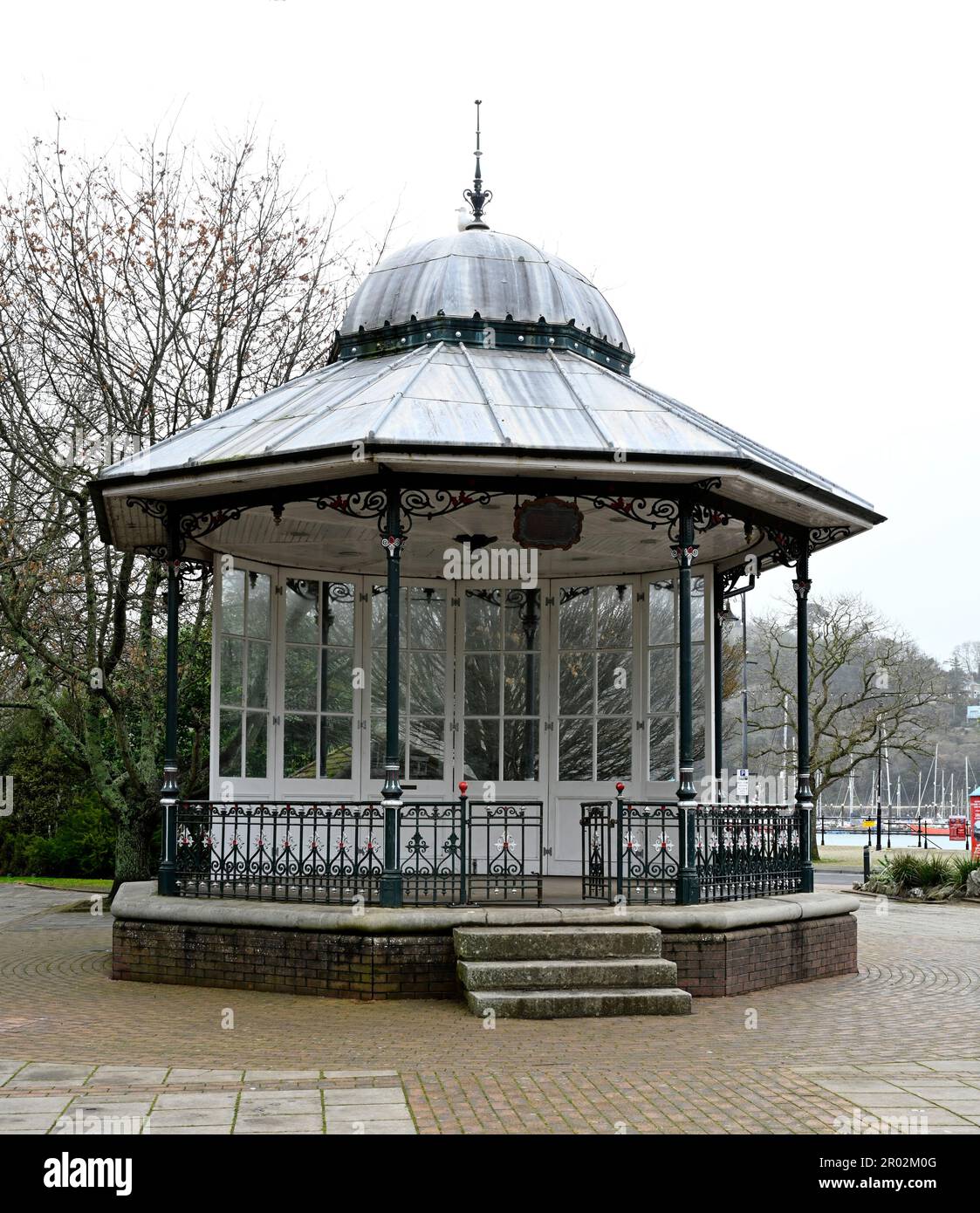 Bandstand at Royal Avenue Gardens, a grade II listed building ...