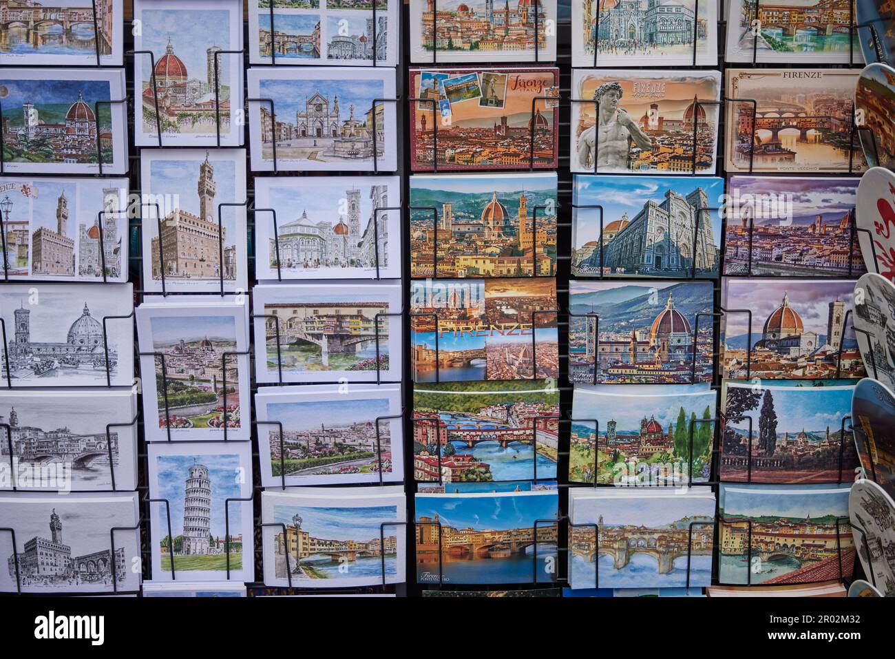 Florence postcards hi-res stock photography and images - Alamy