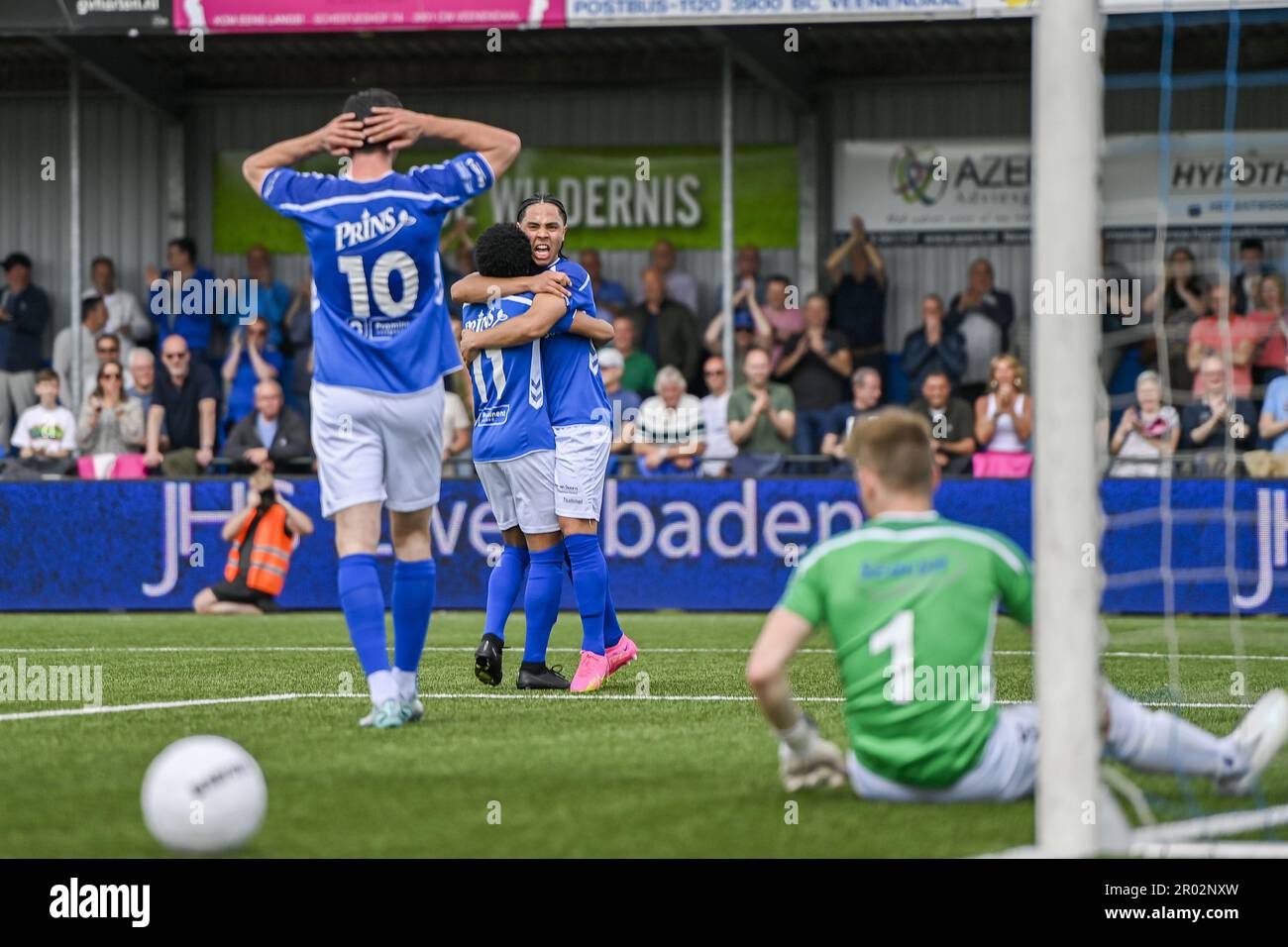 VEENENDAAL, 06-05-2023, Sportpark Panhuis, Dutch Derde Divisie Football ...