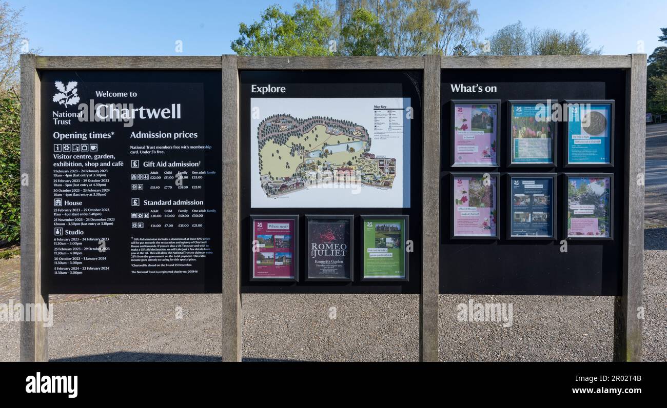 Chartwell House, Mapleton Road, Westerham, Kent, England, UK. - welcome ...