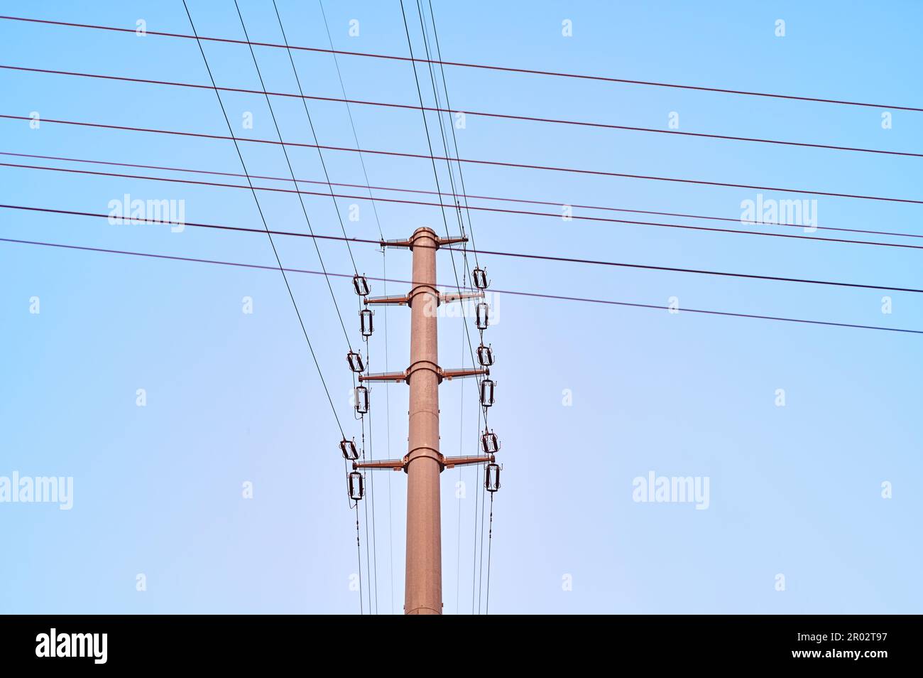 High voltage power cable crossing hi-res stock photography and images ...