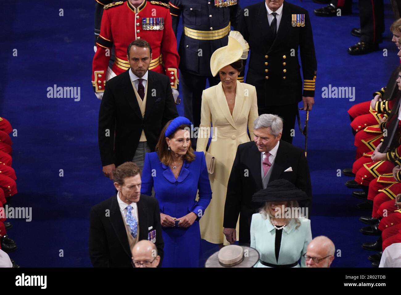 Pippa Matthews and James Middleton with their parents Michael and ...