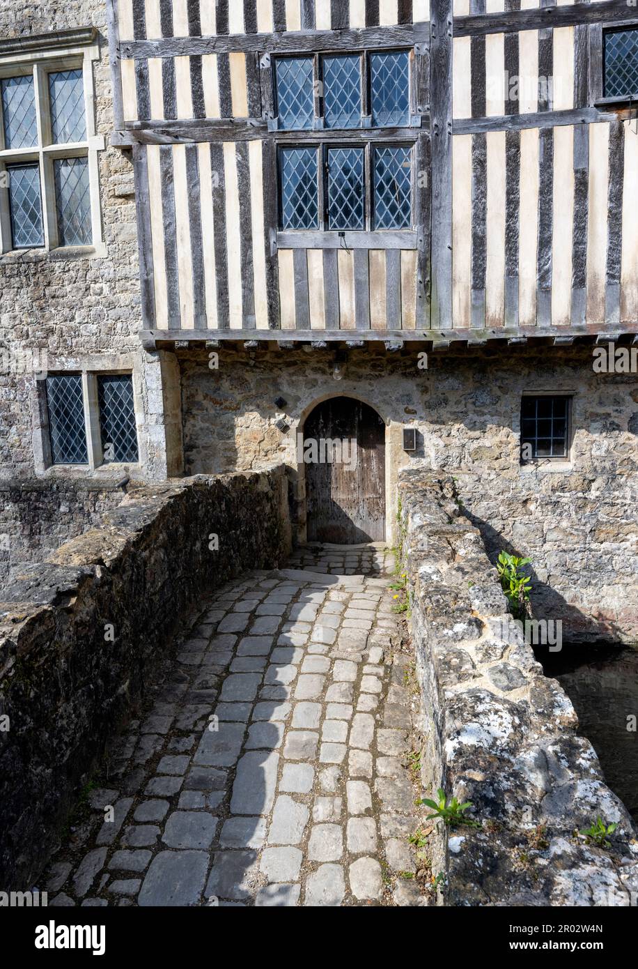 Ightham Mote medieval moated manor house, Mote Road, Ivy Hatch ...