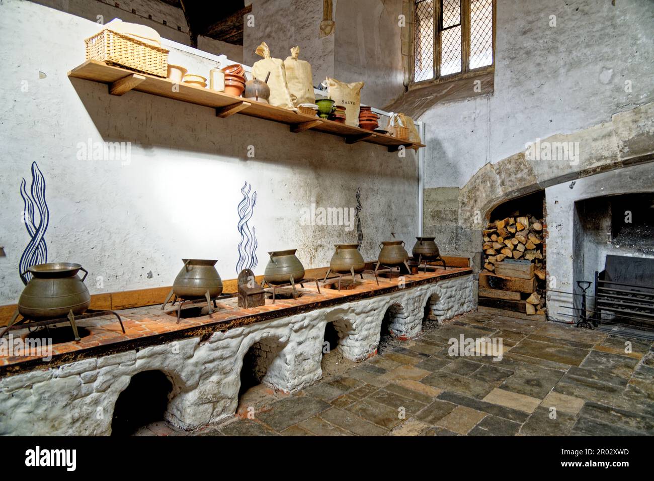 King Henry VIII's Kitchens at Hampton Court Palace, Richmond upon ...