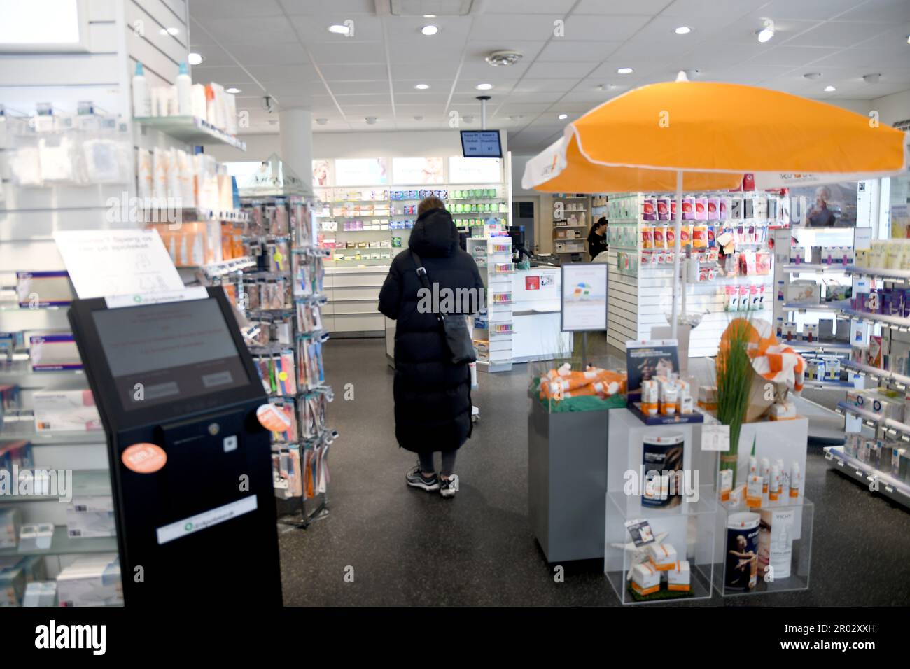Copenhagen /Denmark/06 May 2023/Danish pharmacy in Kastrup danish ...
