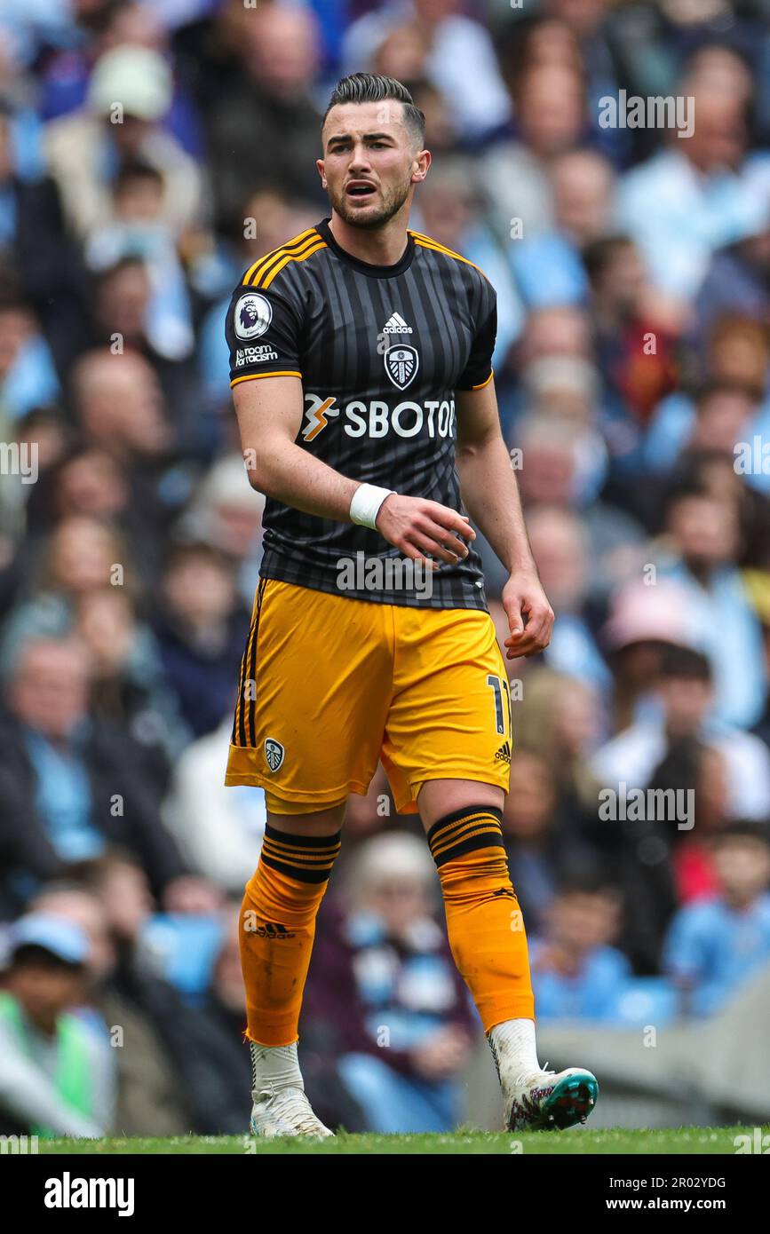 Jack Harrison #11 of Leeds United during the Premier League match ...