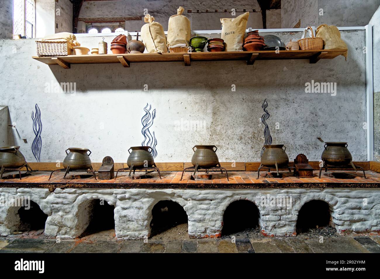King Henry VIII's Kitchens at Hampton Court Palace, Richmond upon ...