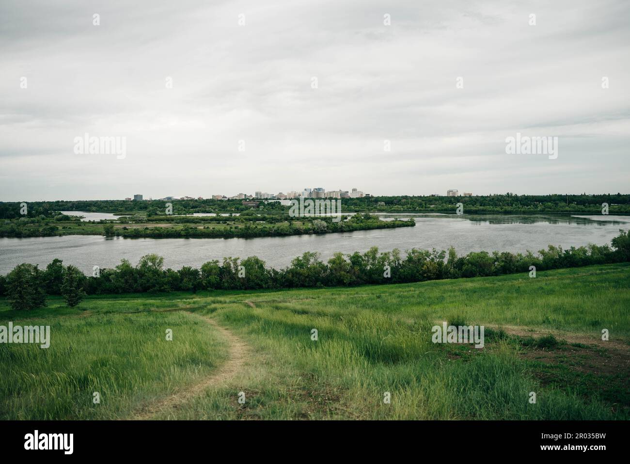 Downtown regina skyline saskatchewan canada hi-res stock photography ...