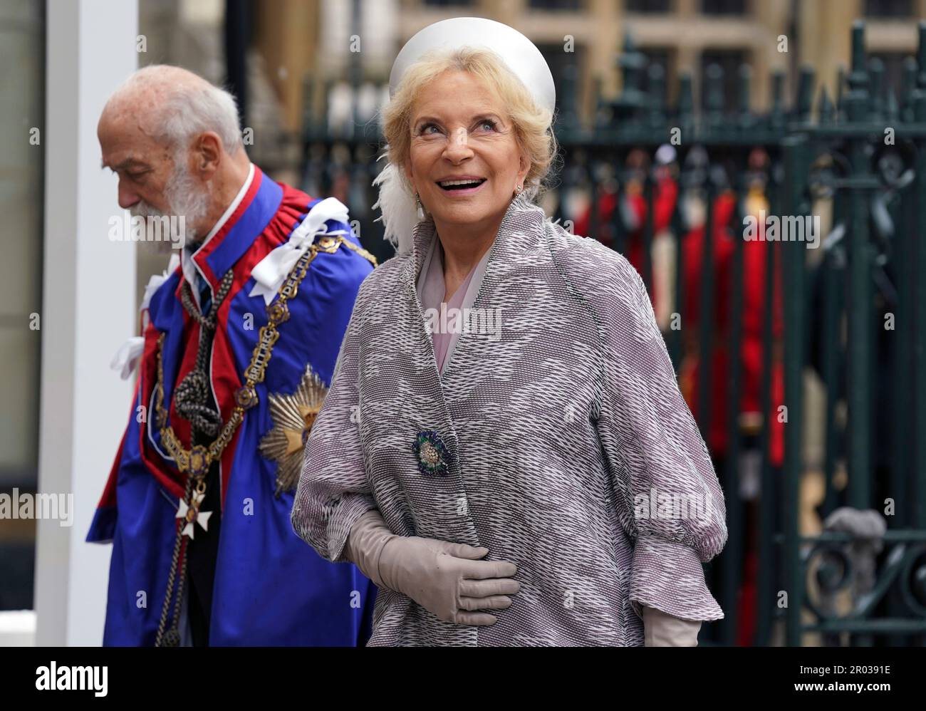 Princess Michael of Kent and Prince Michael of Kent arrive at ...