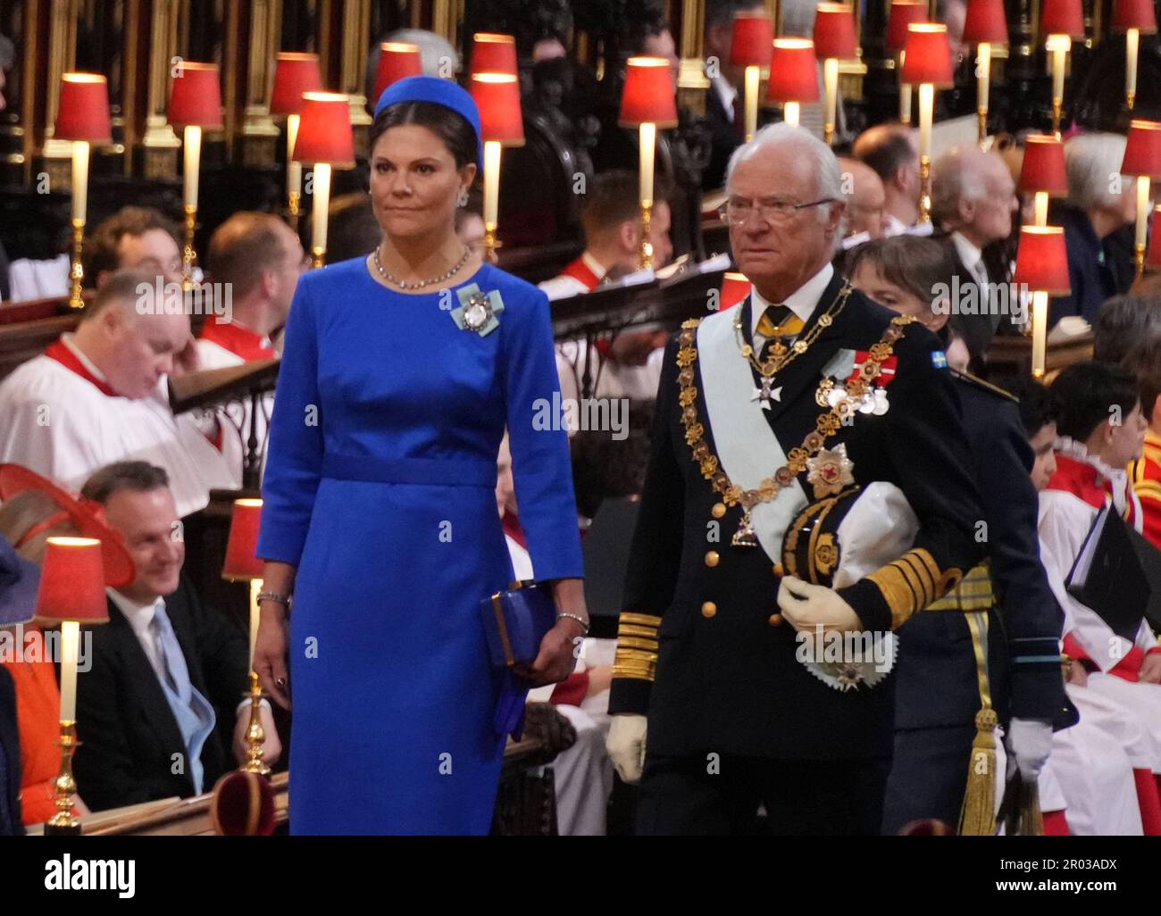 Victoria, Crown Princess of Sweden and Carl XVI Gustaf, King of Sweden ...
