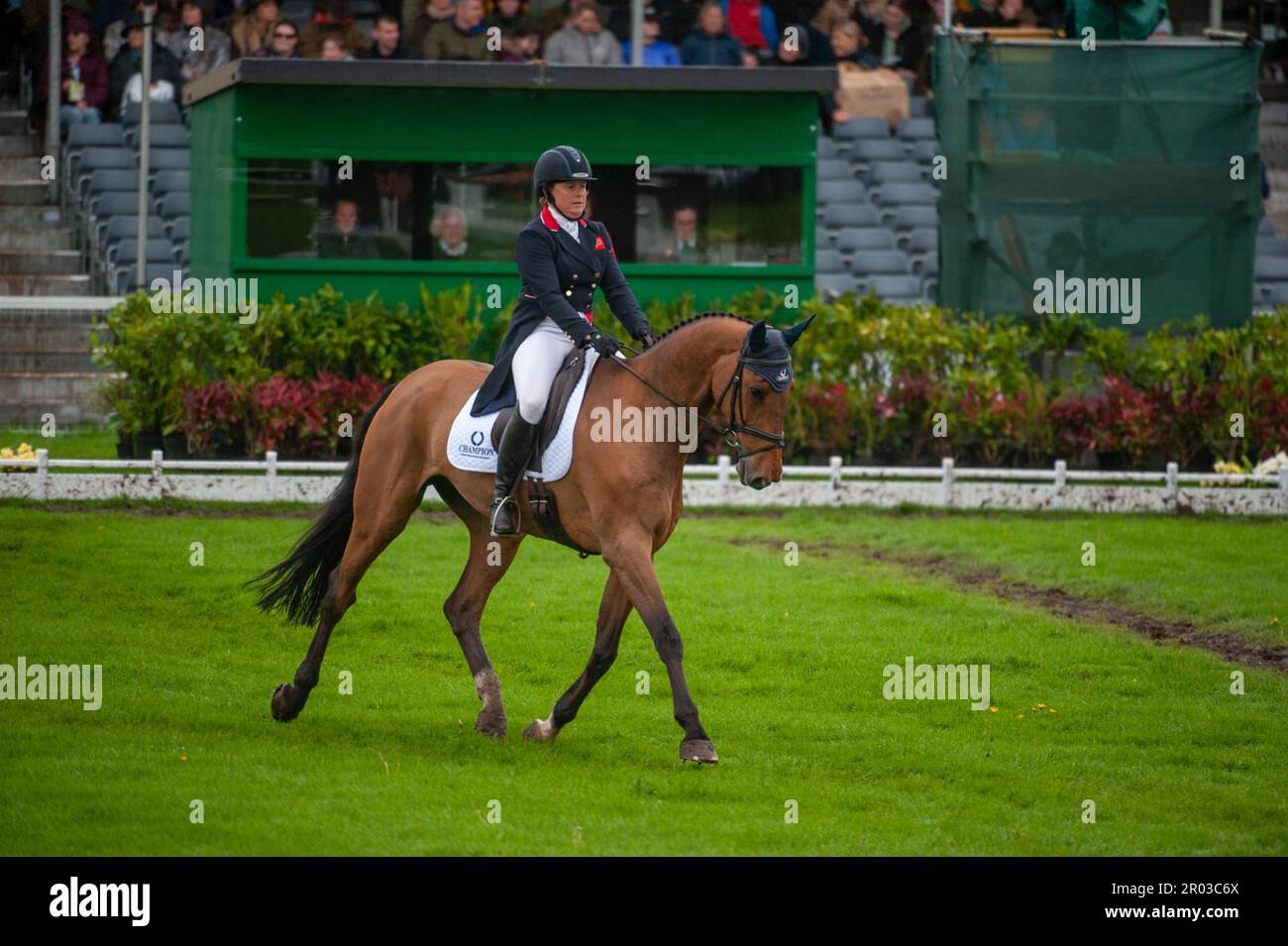 Pippa Funnell riding Billy Walk On representing GREAT, UK. 6th May ...