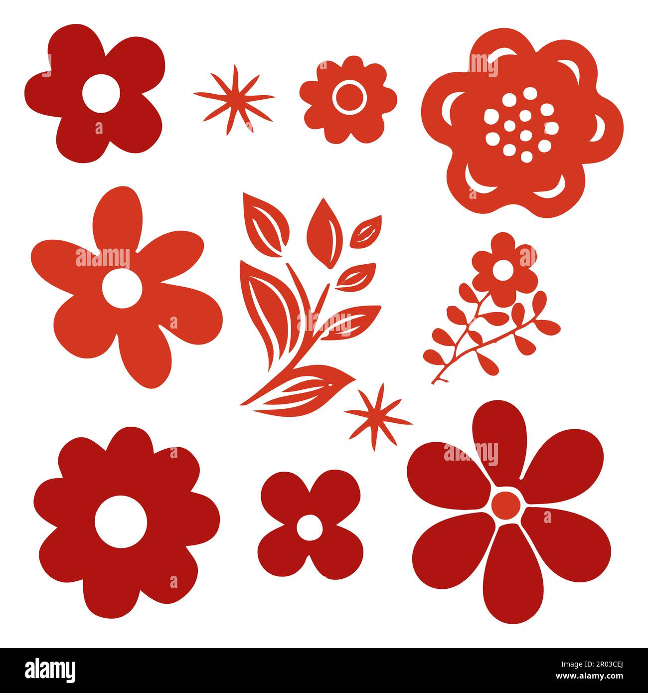 Daisy sunflower Stock Vector Images - Alamy