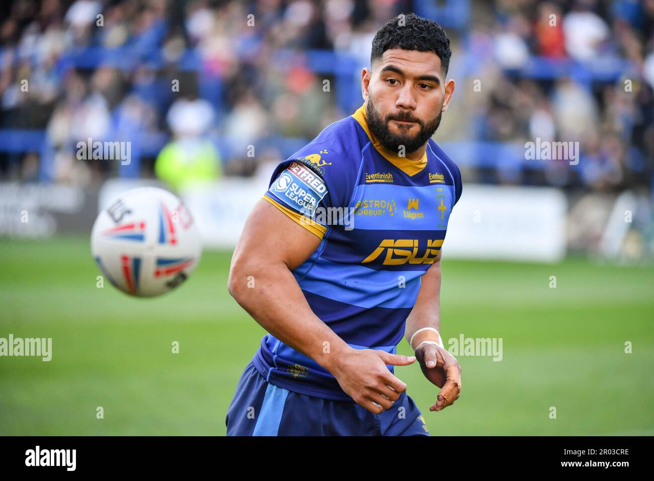 Warrington, England - 5th May 2023 - Rugby League Betfred Super League ... Warrington, England - 5th May 2023 - Rugby League Betfred Super League ...