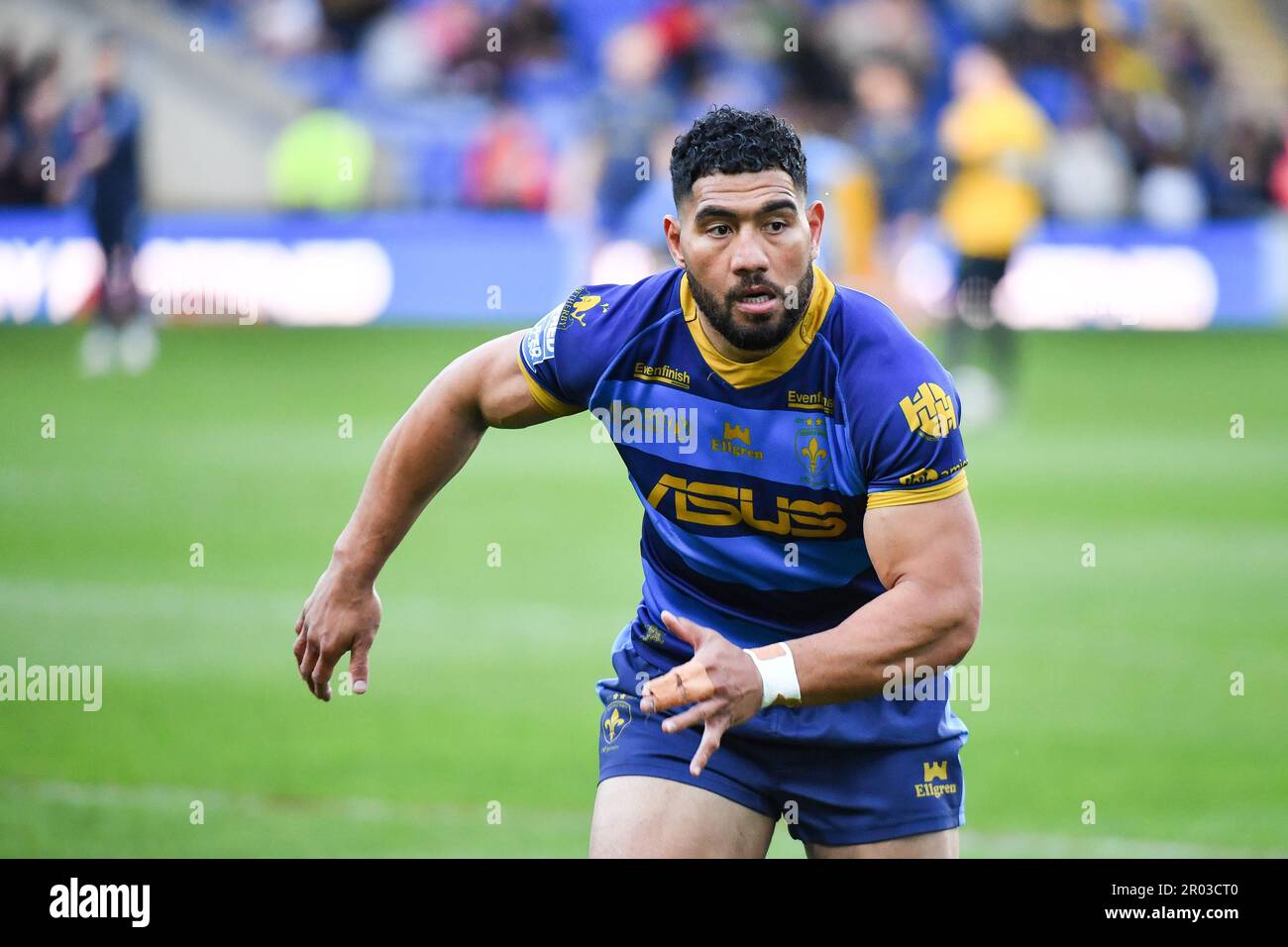 Warrington, England - 5th May 2023 - Rugby League Betfred Super League ... Warrington, England - 5th May 2023 - Rugby League Betfred Super League ...