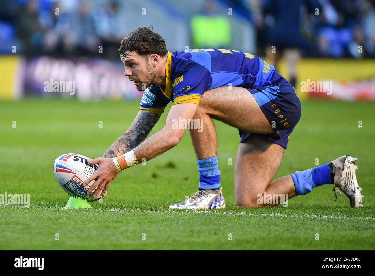 Warrington, England - 5th May 2023 - Rugby League Betfred Super League ... Warrington, England - 5th May 2023 - Rugby League Betfred Super League ...