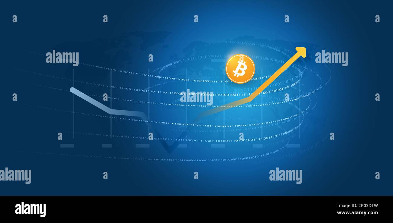 Success in Crypto Currency Investment - Bit Coin Concept Design with ...